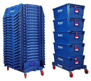 Plastic Moving Box Rental | A-1 Freeman